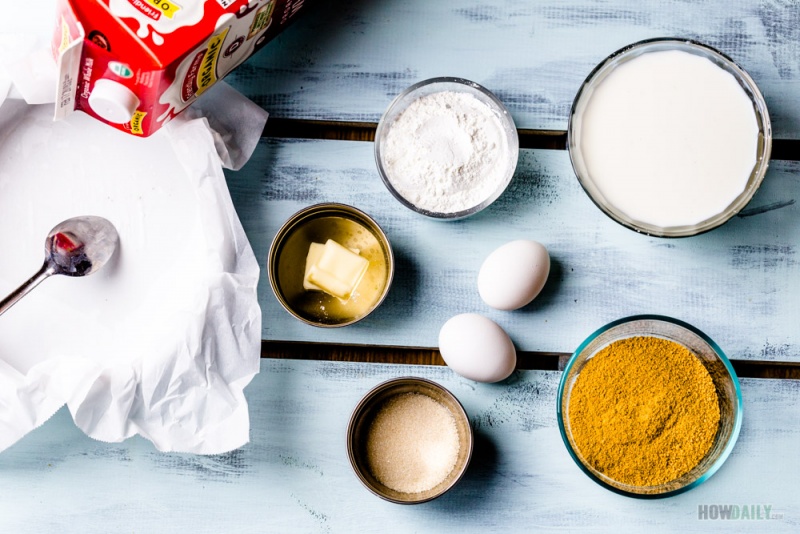 Fried Milk Recipe - Golden Crispy Layer Out, Buttery Sweet Inside